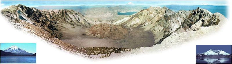 Monte Santa Helena Antes e Depois – Mundo Ecologia