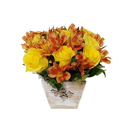 Arranjo de Astromélia Artificial: Onde Encontrar, Preço e Fotos | Mundo ...